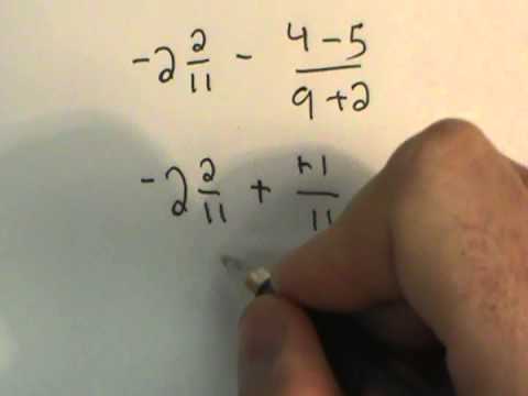 Order of Operation Worksheet III # 3