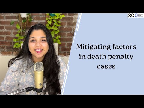 Mitigating factors in death penalty cases