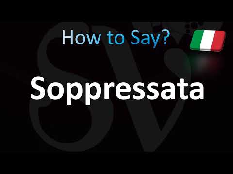 How to Pronounce Soppressata (CORRECTLY!)