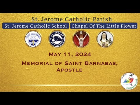 Catholic Mass Today | Daily Mass | St. Jerome Catholic Church and School Live Stream