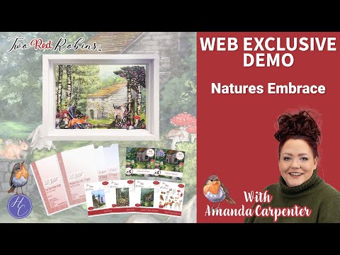 Natures Embrace Demo | Die Cutting | Two Red Robins | Highlight Crafts