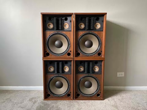 Sansui SP-3500 4 Way Home Floor Standing Vintage Speakers