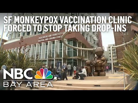 San Francisco Stops Drop-In Service Early at Monkeypox Vaccination Clinic