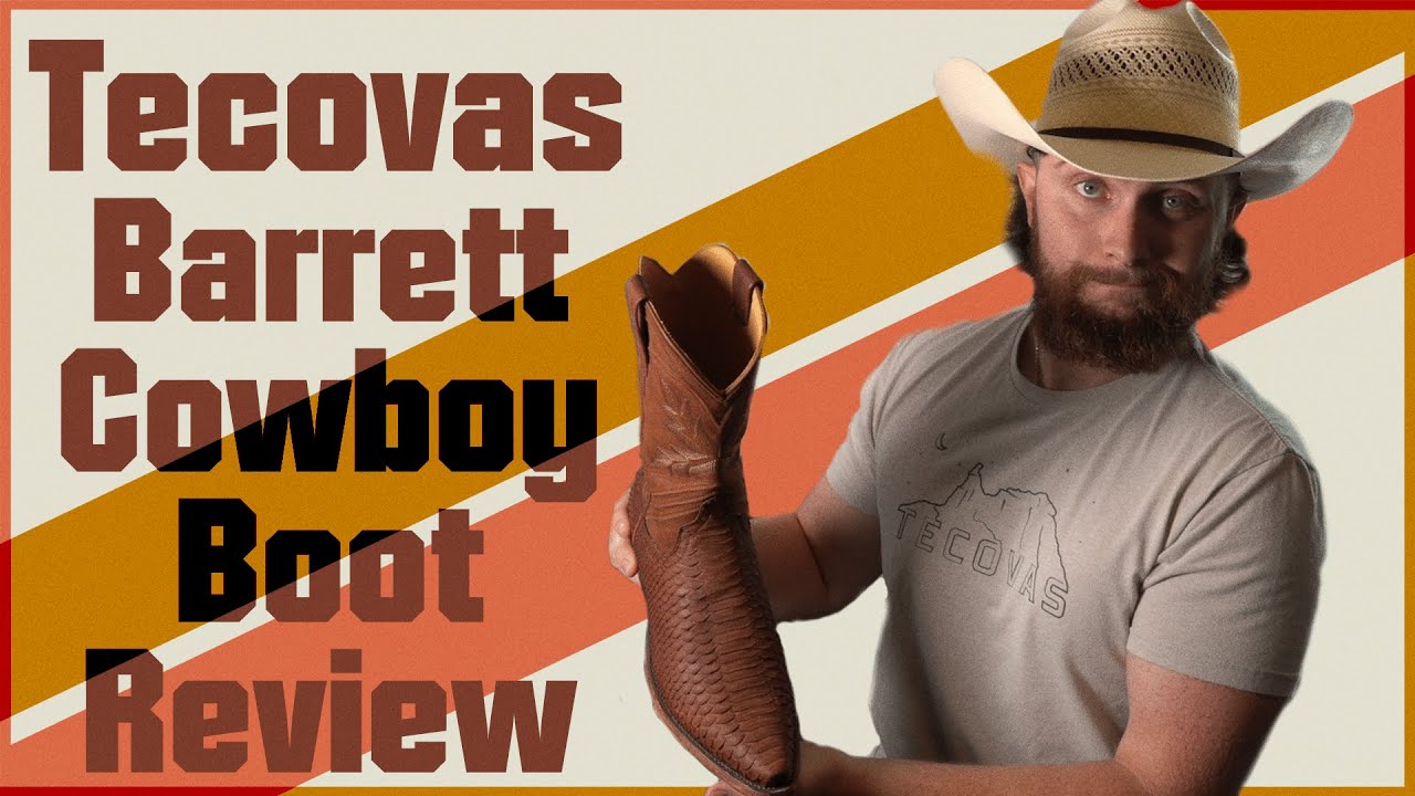 Tecovas Barrett Python Cowboy Boot Review
