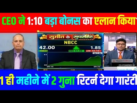 nbcc share latest news today | nbcc share target tomorrow | nbcc stock option chain analysis