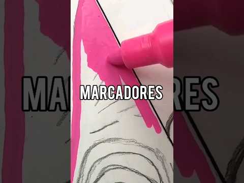 ALTERNATIVA A LOS POSCA 🤔 #arte #artista #dibujo #posca