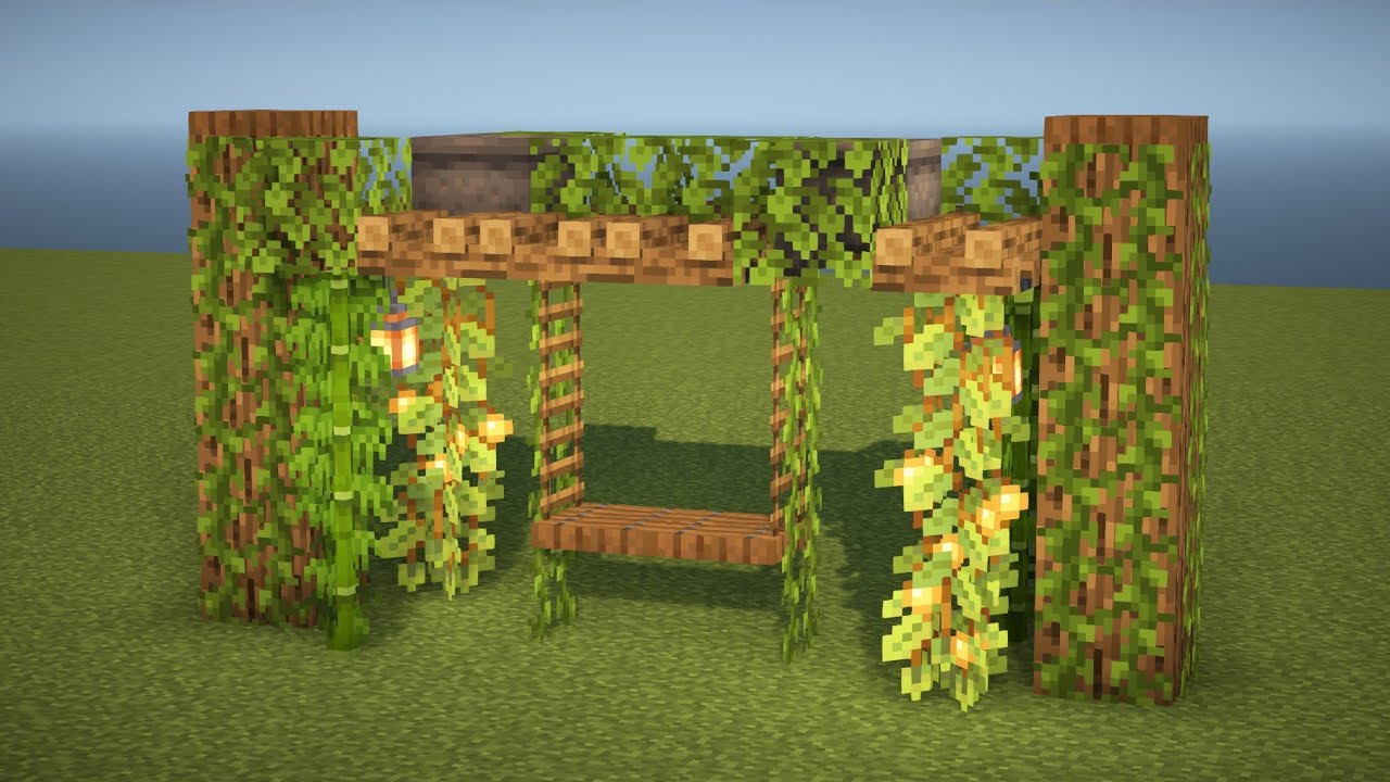 Swing Design in Minecraft Java Edition Creative