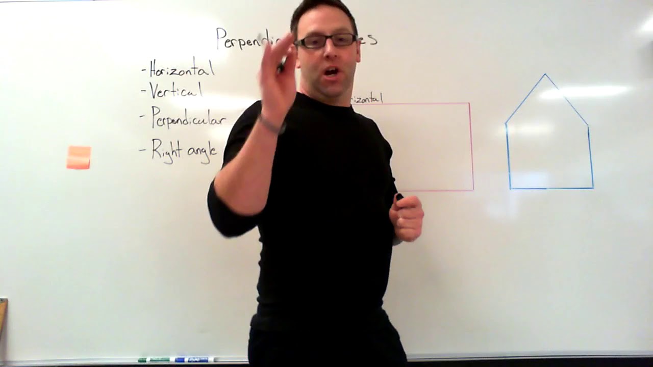 Describing shapes - Part 2 - Perpendicular Sides