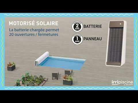 Volet roulant de piscine hors sol BELLASUN AstralPool