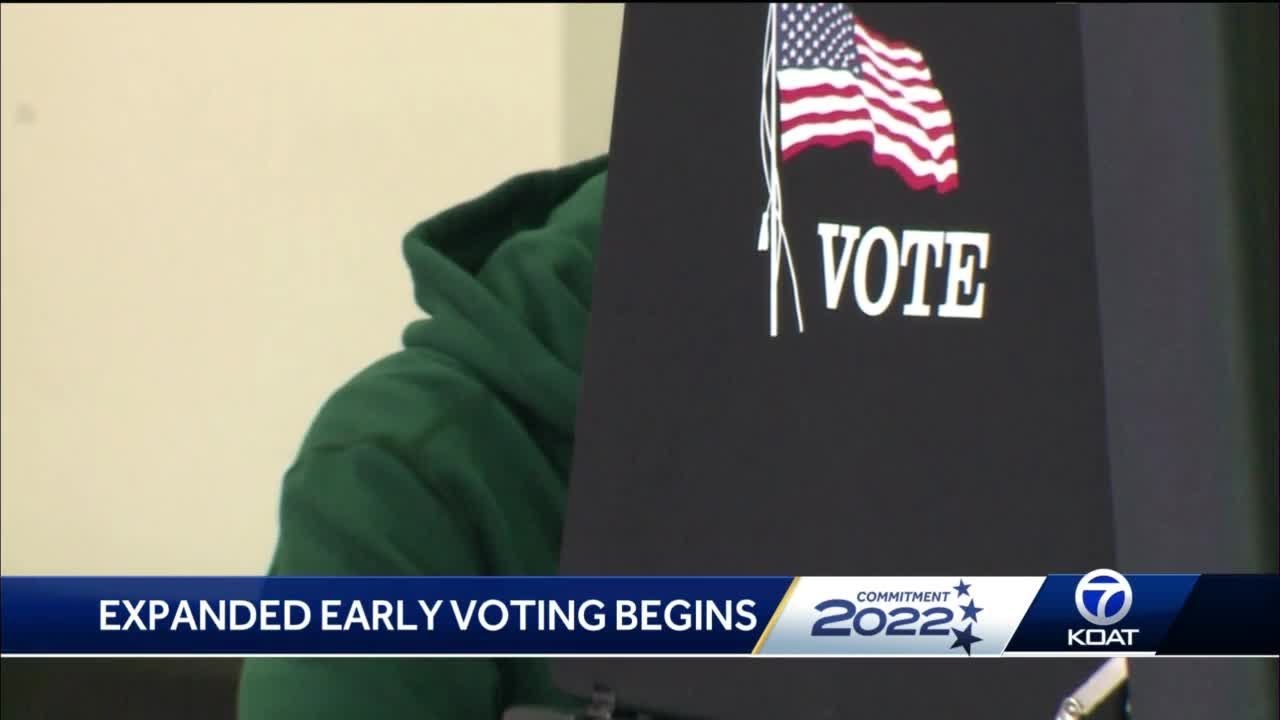Expanded early voting begins in New Mexico