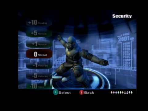 Character Selection - Screen Timesplitters: Future Perfect (High Quality)