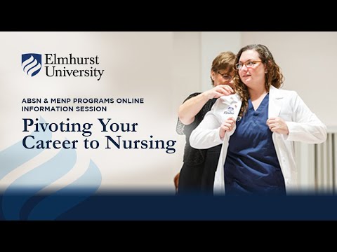 Pivoting Your Career to Nursing: Online ABSN & MENP Programs Info Session