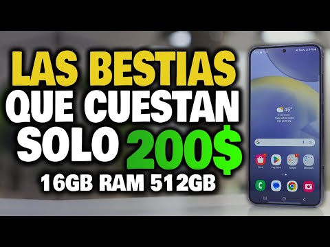 5 TELÉFONOS DE GAMA ALTA QUE SOLO CUESTAN 200$ ¡LO MEJOR Y MAS BARATO! 🥇