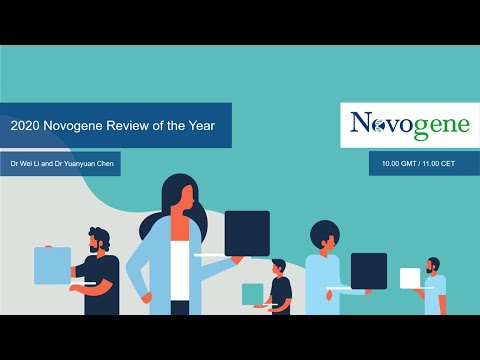 Webinar: Novogene 2020 Review of the Year