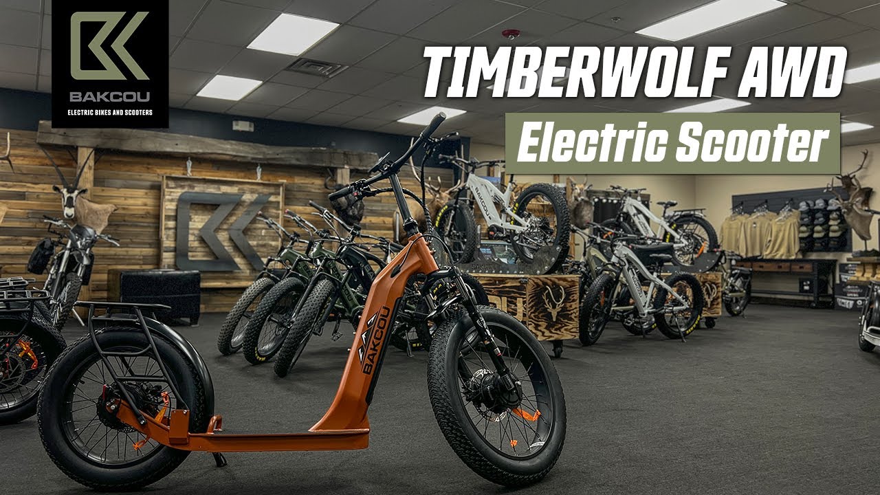 This Electric Scooter Can Tackle Off-Road Terrain With Two Motors and ...