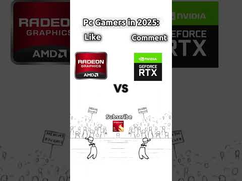 Amd gpu vs Nvidia Gpu in 2025? #gaming #gamingpc #gpu #pcbuild #hardware #amd #nvidia #cpu #desktop