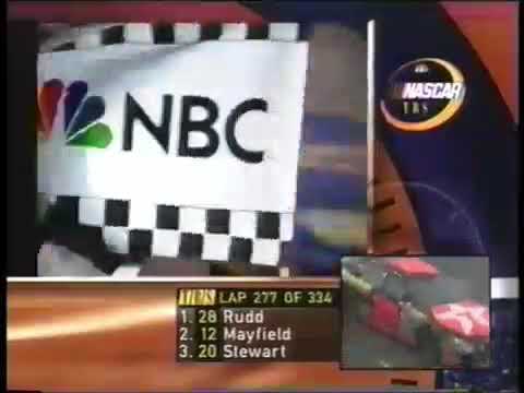 Nascar on NBC and supposly TBS 2000 commercial