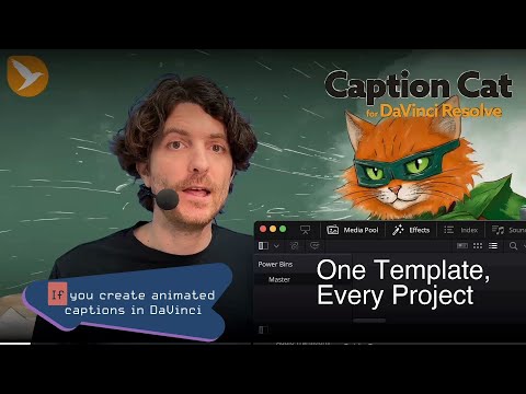Caption Cat for DaVinci Resolve - aescripts.com