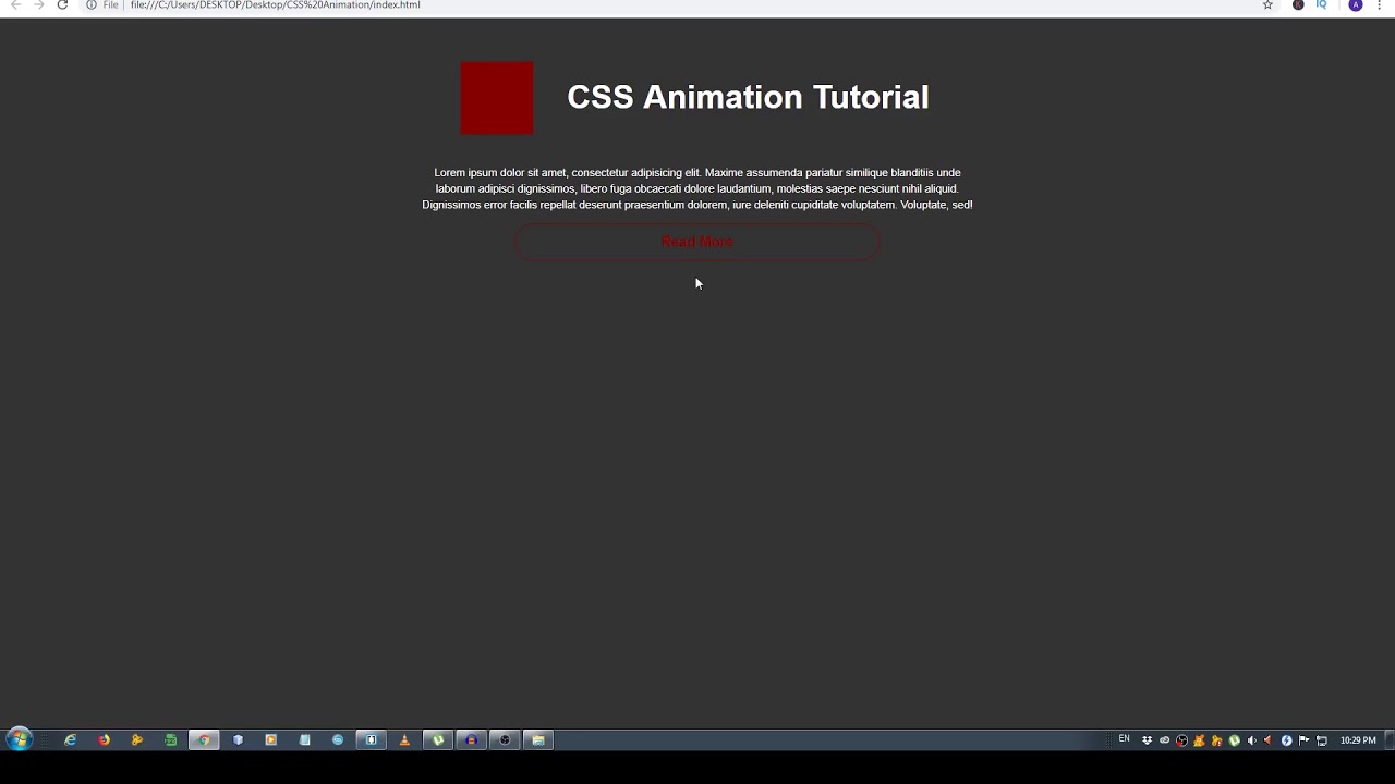 CSS Animation Examples