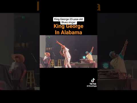 King George in Alabama!! #kinggeorge #alabama #blues #bluesmusic #fypシ #fyp #liveconcert #shorts