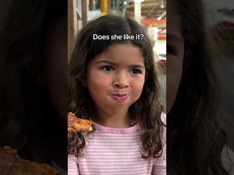 My 5 Year Old Tries Sushi for the First Time!!! #shorts