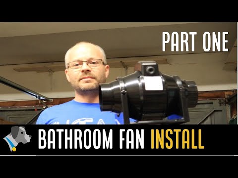 Bathroom Extractor Fan Installation Part 1 | Tools, Setup, and Prep Work 🧰🔨
