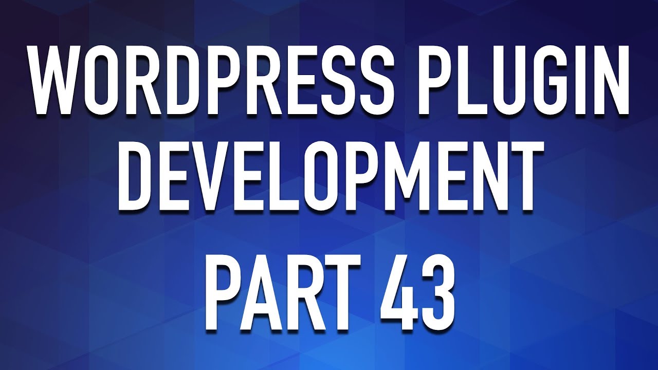 WordPress Plugin Development - Part 43 - Testimonial Form ShortCode