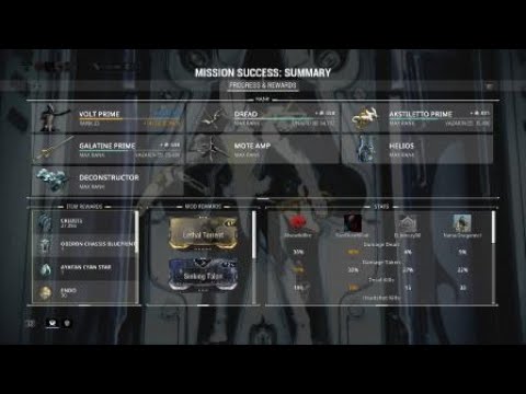 Warframe Missing Mission Details