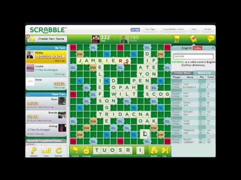 Playing Scrabble Online #81