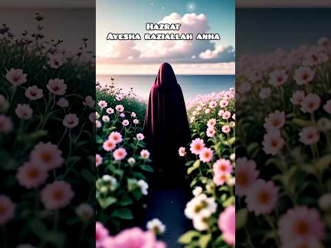 Hazrat Ayesha Raziallah anha Says???? #youtubeshorts #islam #shortvideo#islamic #deeni #trendingshorts