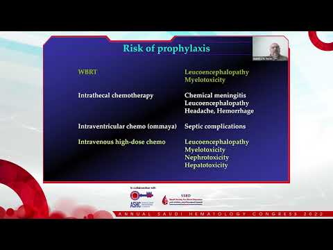 Large B cell lymphoma CNS prophylaxis and CNS involvement Management Dr Andres Ferreri