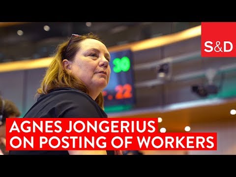 Agnes Jongerius on Posting of Workers