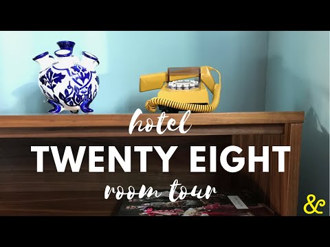 Hotel TWENTY EIGHT room tour | Amsterdam