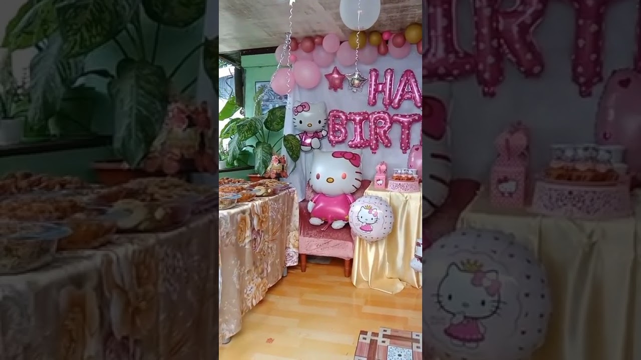 Hello Kitty Birthday Theme...🎉🐱