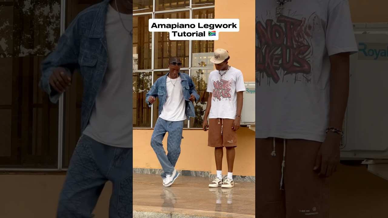 Amapiano legwork tutorial #amapiano #dance #tutorial
