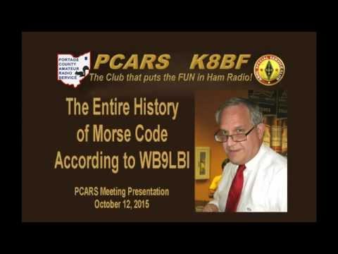 The History of Morse Code According to WB9LBI