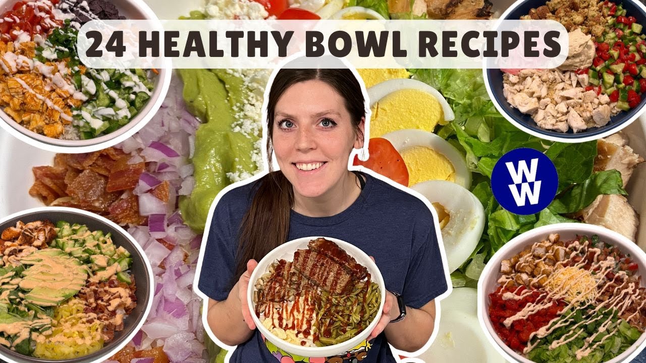 24 Healthy Bowl Recipes That Helped Me Lose 70 lbs | Quick & Easy Recipes | WeightWatchers Points