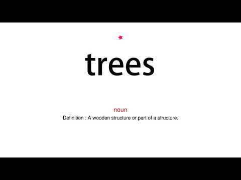 How to pronounce trees - Vocab Today