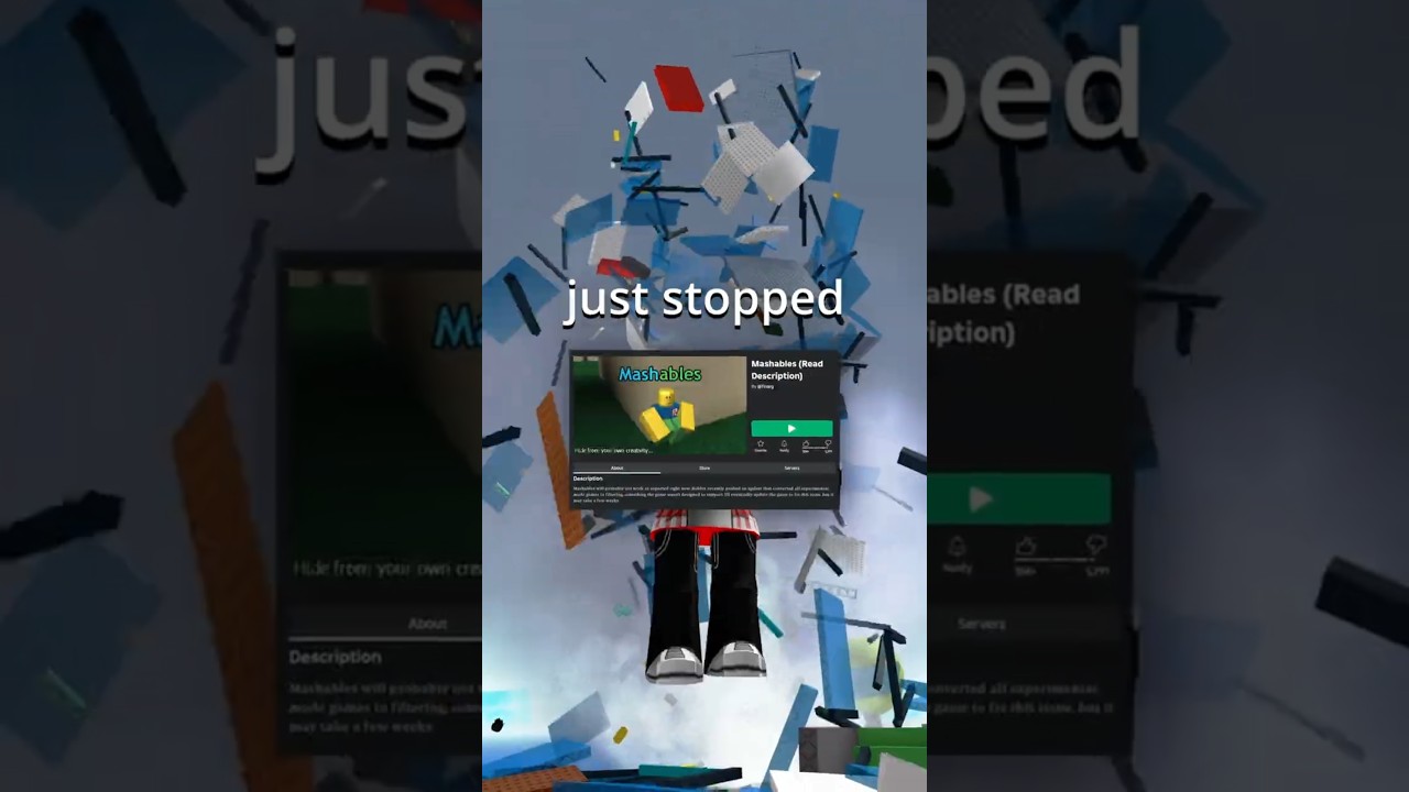 FILTERINGENABLED on Roblox EXPLAINED! #shorts #robloxfacts #robloxnostalgia