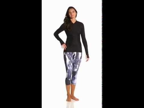 Vimmia Printed Lightweight Compression Legging | SwimOutlet.com