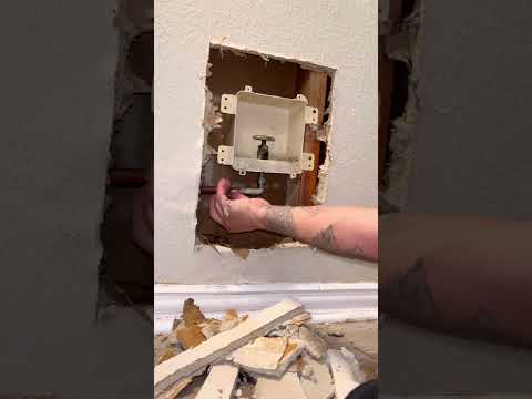 Replacing Ice Maker Box | Plumbing Clip