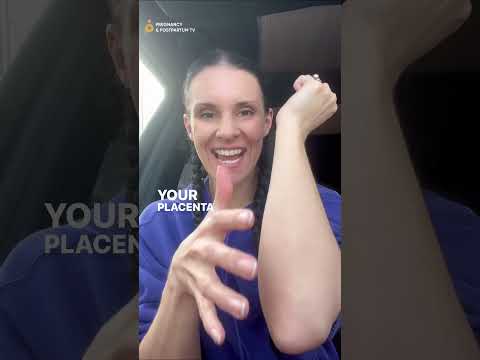 🤯 HOW Your Placenta Can MOVE (Placenta Previa). This is so cool! #shorts