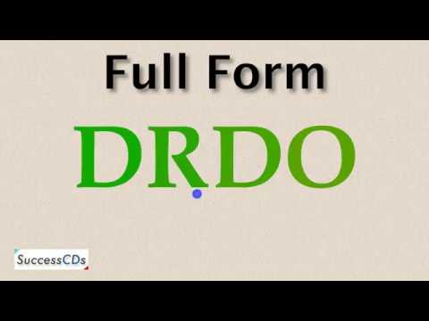 DRDO Full form - What is the full form of DRDO?