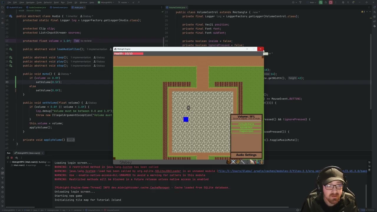 Java 2D Indie Game Engine | Dev Blog pt. 5 | Audio Control