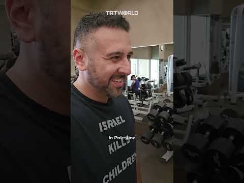Activist arrested at gym for wearing 'Israel kills children' t-shirt