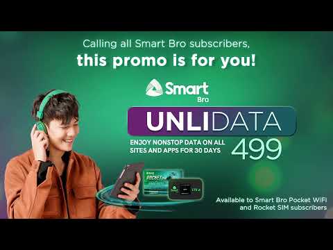 Smart Bro Unli Data 499 Online Ad Q4 2021-2022 10s