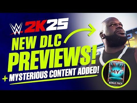 WWE 2K25: New DLC Previews, Celebrity Announced, Mysterious Update & More! (Dunk & Destruction Pack)