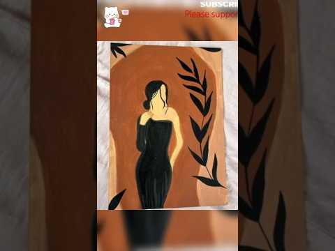 Aesthetic easy acrylic drawing ideas ✨💡🦋part4 #subcribemychannel #@Saimaart-04 #youtubeshorts
