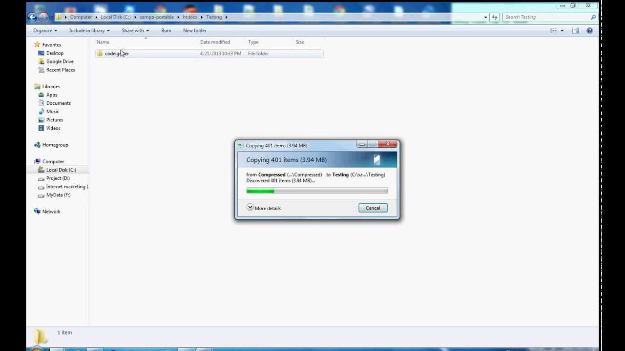 how to use codeigniter basics part1