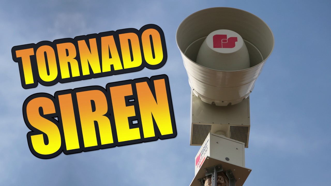 Tornado Warning Siren Free Sound Effect